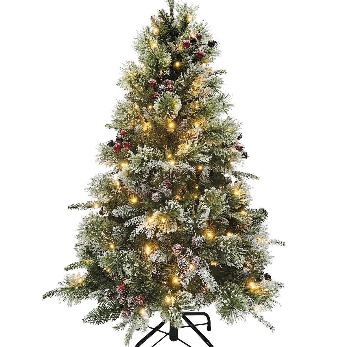 Berry Spruce Frosted Tree