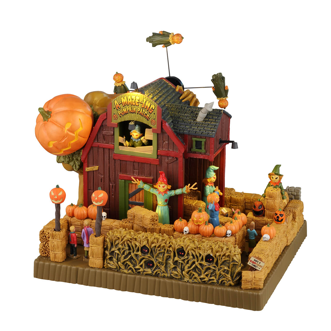 Lemax Spooky Town Animated Lighted Halloween Village Building – House ...