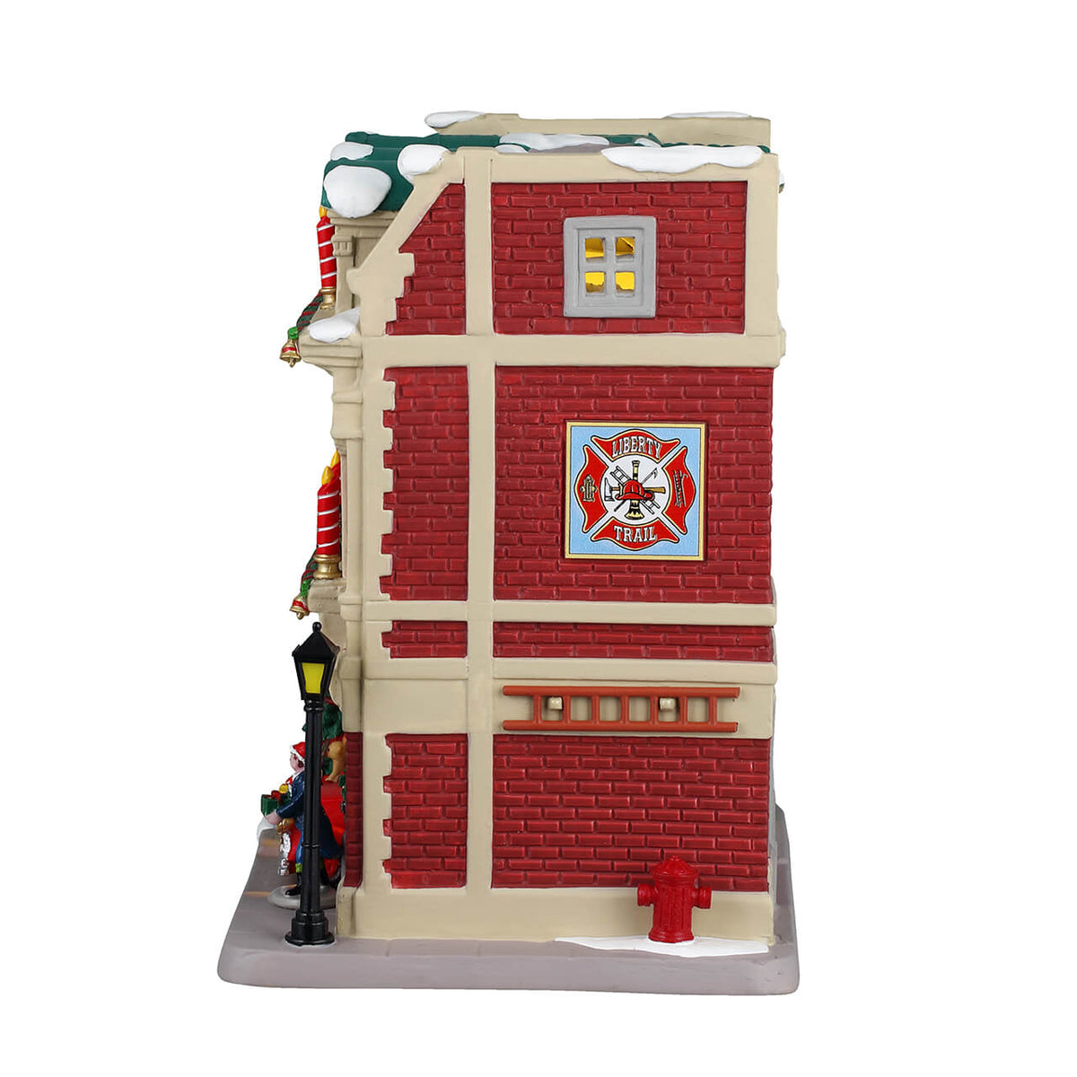LEMAX Liberty Trail Fire House #45273 – House of Holiday