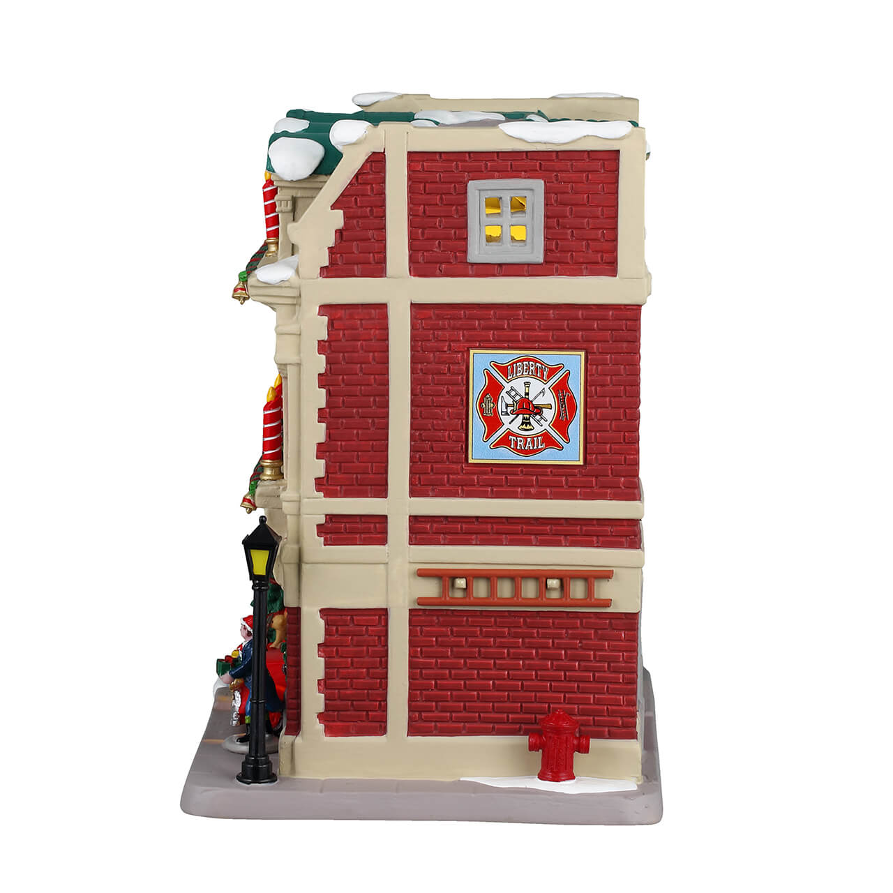 LEMAX Liberty Trail Fire House #45273 – House of Holiday