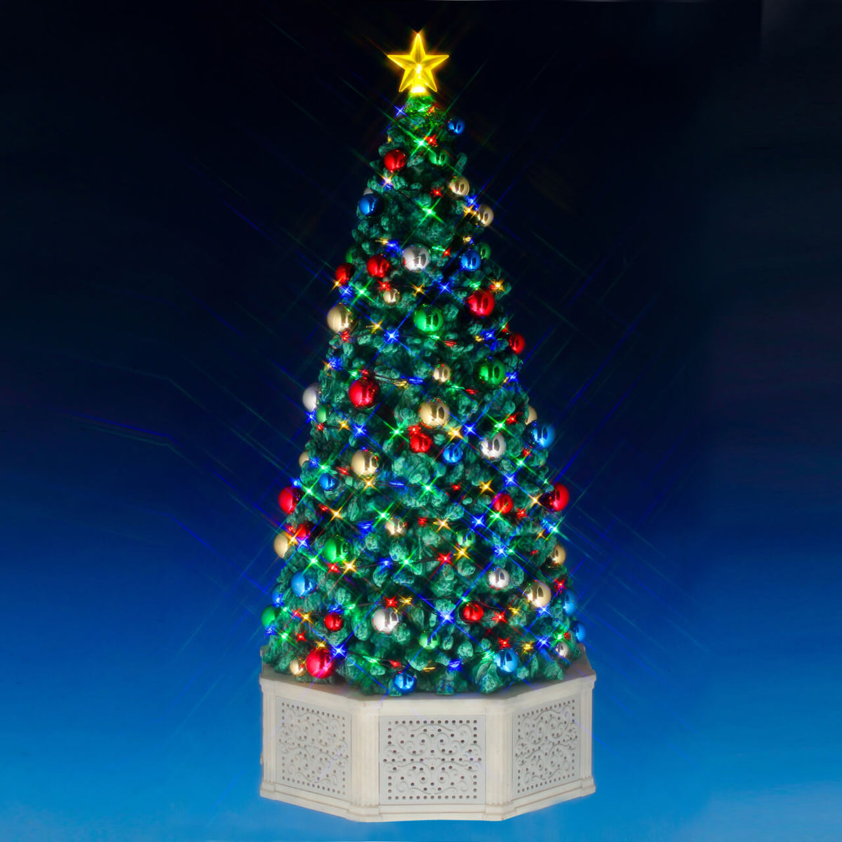 LEMAX Have a Blue (Tooth) Christmas (Tree), with 4.5V adaptor #54580 ...