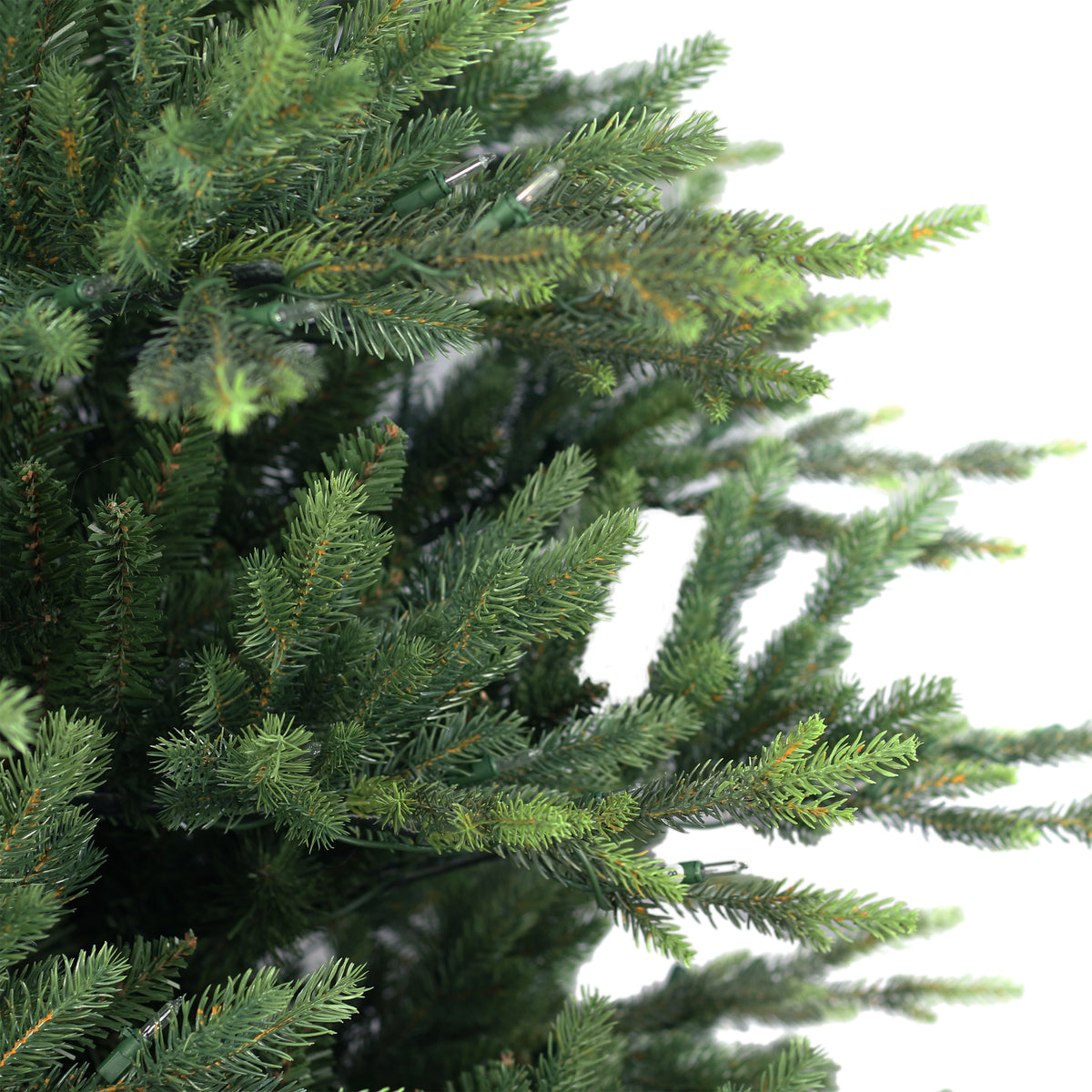 12 ft Pre-Lit Slim Balsam Artificial Fir Tree – House of Holiday