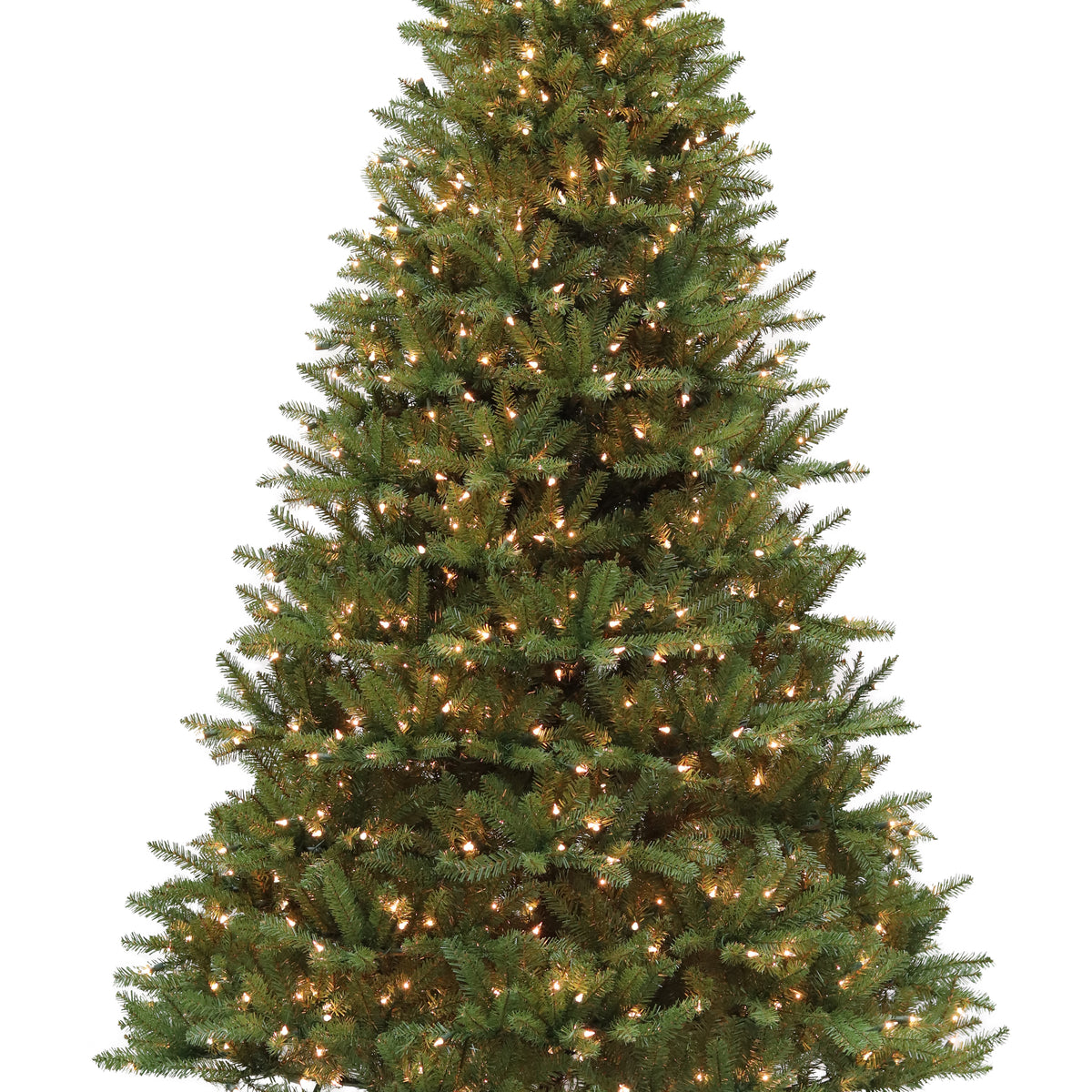 Puleo International 7.5ft Pre-lit Ozark Spruce Blue Green Tree with Wa ...