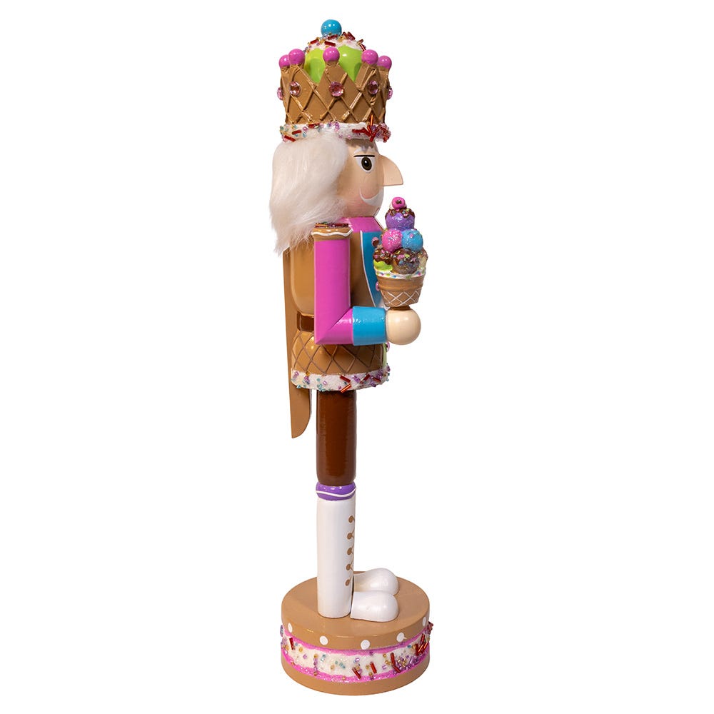 Kurt Adler 15-Inch Ice Cream Nutcracker – House of Holiday
