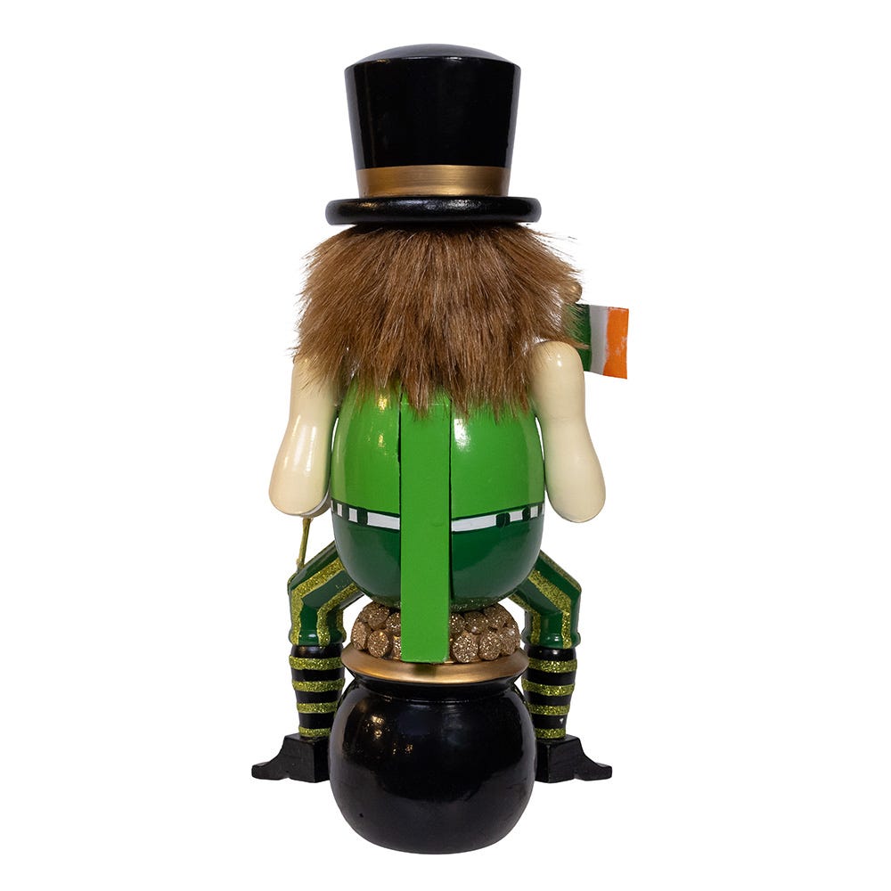 Kurt Adler 12-Inch Wooden -InchI-Footm A Wee Bit Irish-Inch Nutcracker ...