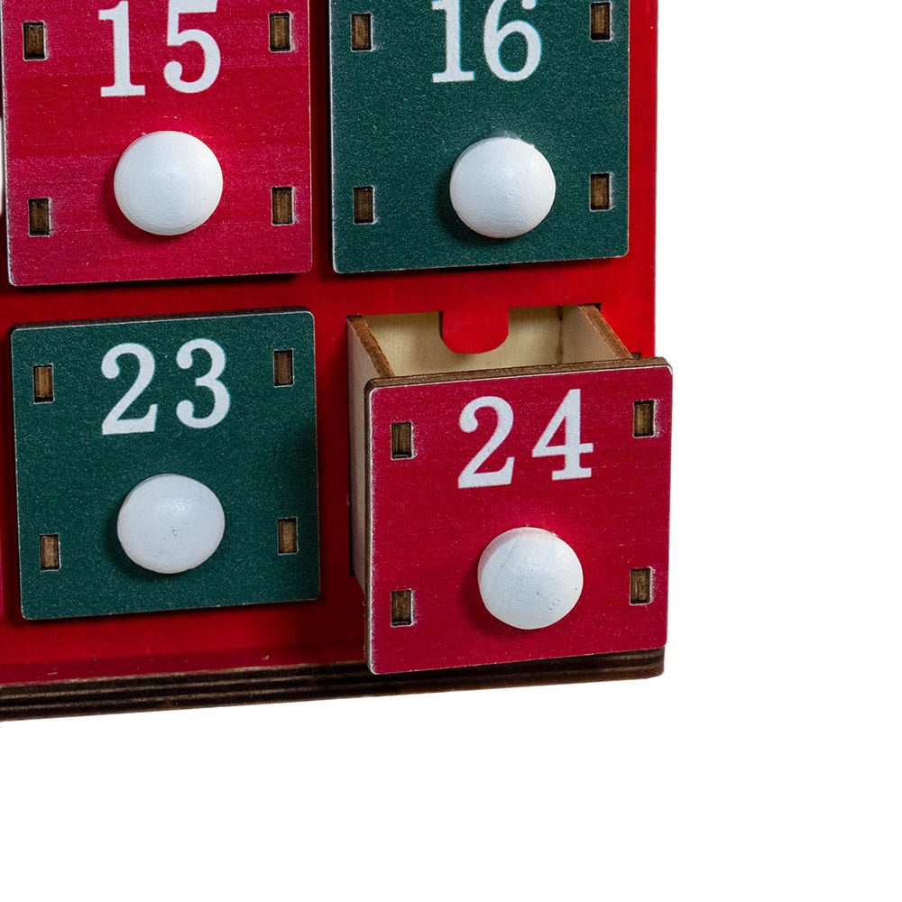 Kurt Adler 15.75-Inch Battery Operated Wooden LED Lighted Advent ...