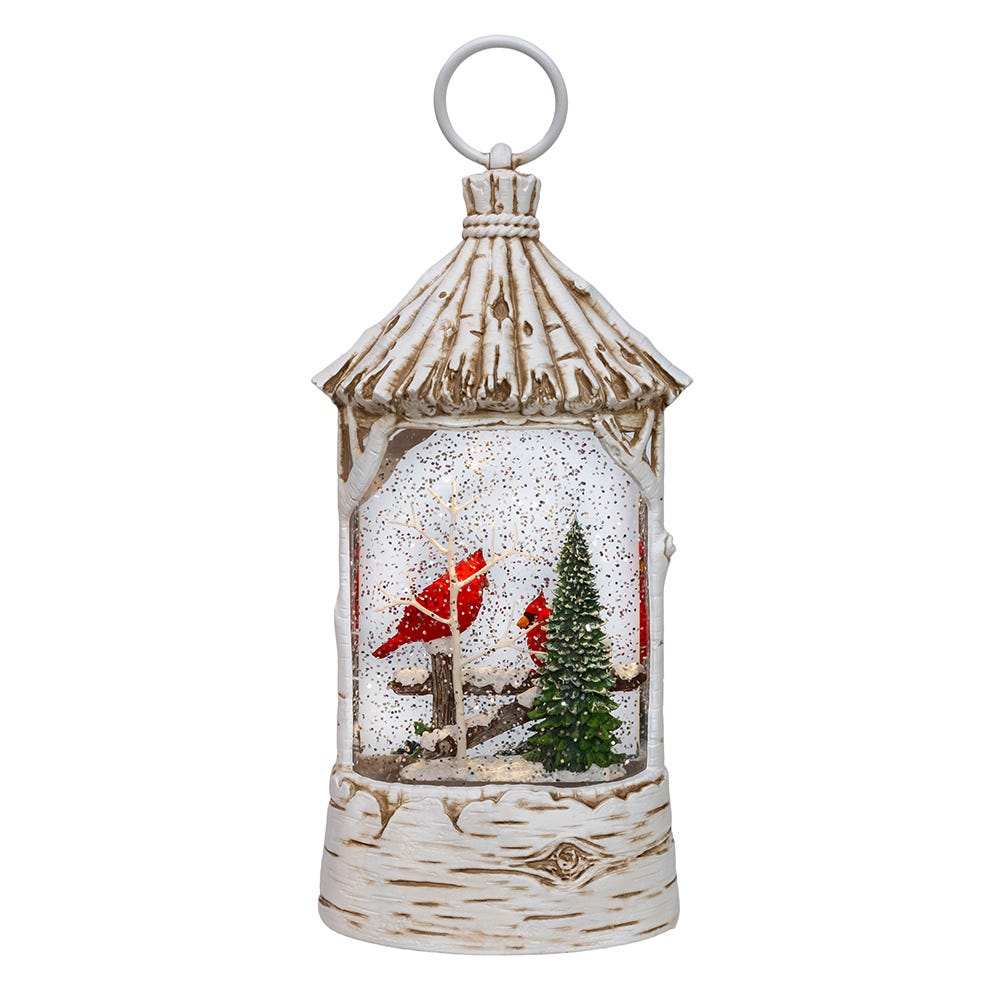 Kurt Adler 10.875-Inch Battery Operated USB LED Lighted Lantern with ...