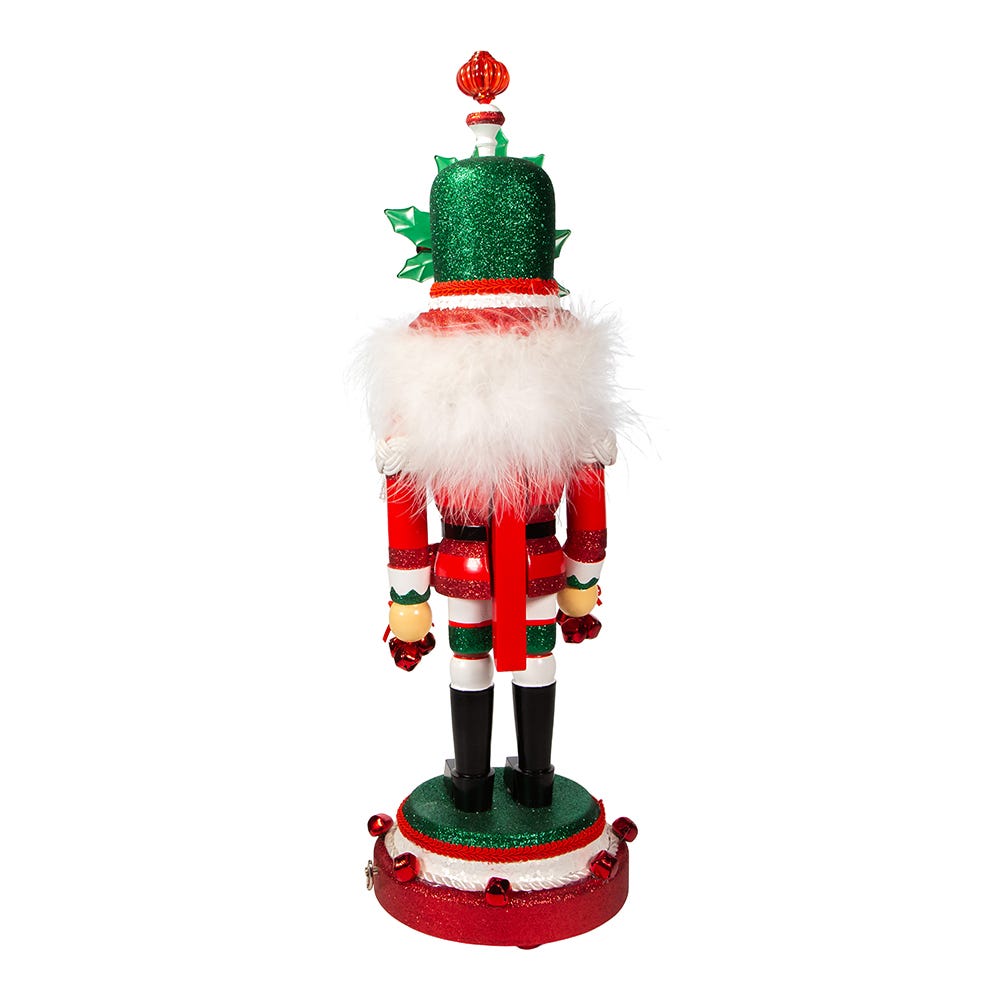 Kurt Adler 17-Inch Hollywood Musical Jingle Bells Nutcracker HA0632 ...