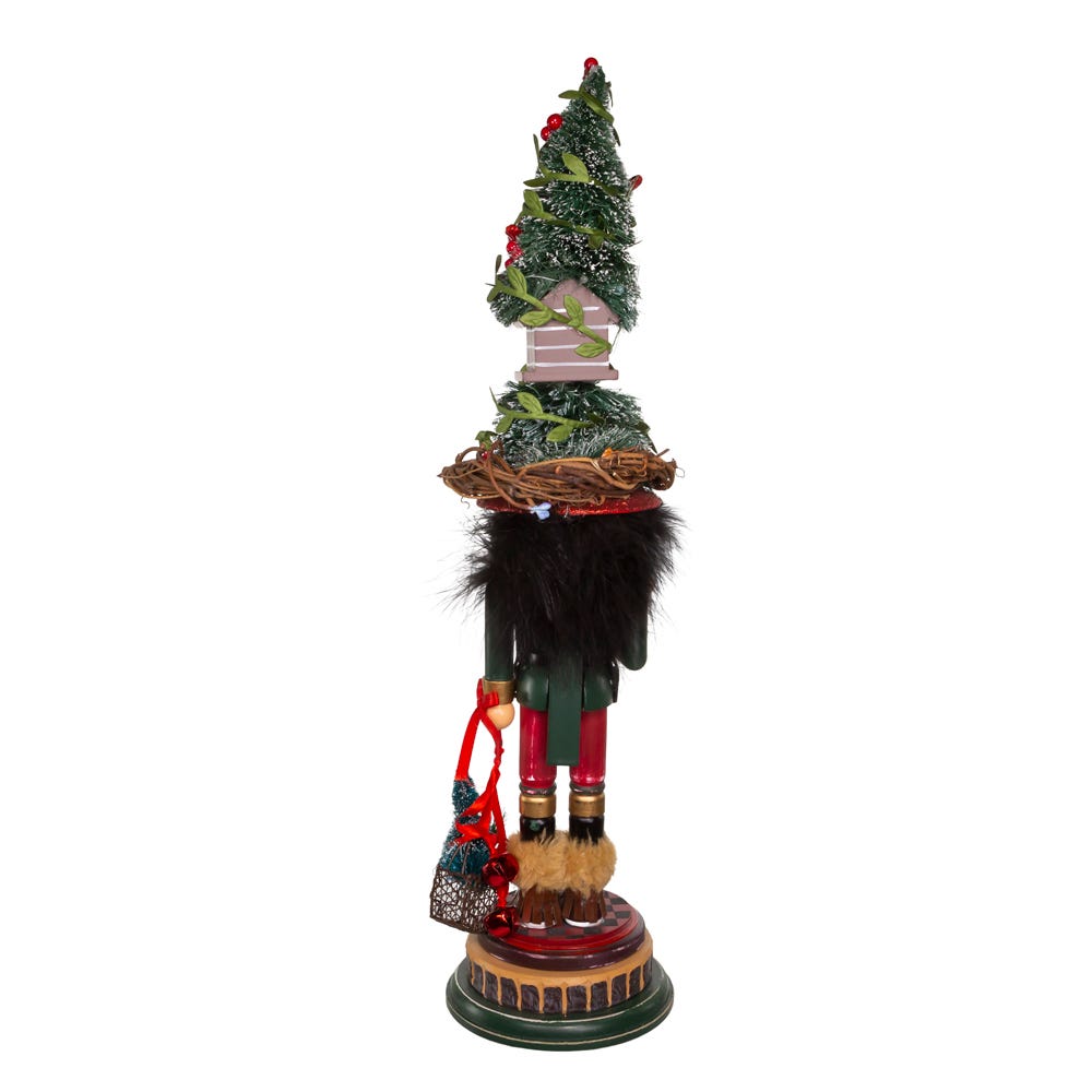 Kurt Adler 19.5-Inch Hollywood Cardinal in Tree Hat Nutcracker HA0679 ...