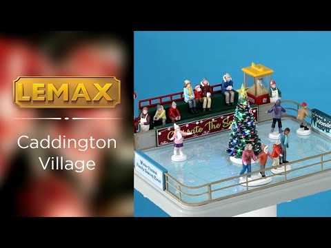 LEMAX Outdoor Skating Rink, with 4.5V Adaptor #14871 – House of Holiday