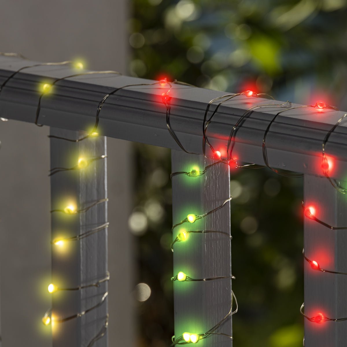 19.6 ft RBG Battery Operated Smart LED Light String – House of Holiday